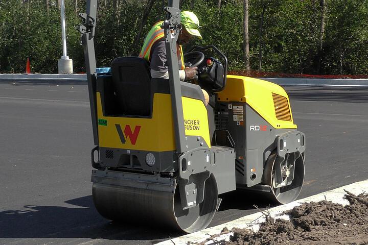 Wacker Vibratory Roller – Taylor True Value Rental